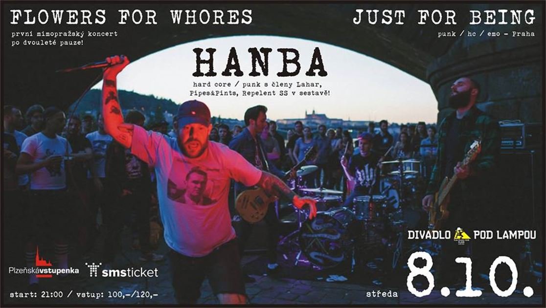 Divadlo pod lampou rozpumpuje hardcore-punk! Přijíždí pražská Hanba ...