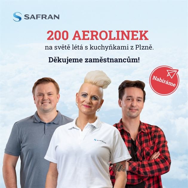 Plzeňská firma Safran Cabin CZ bude v tomto roce slavit již 5 000 ...
