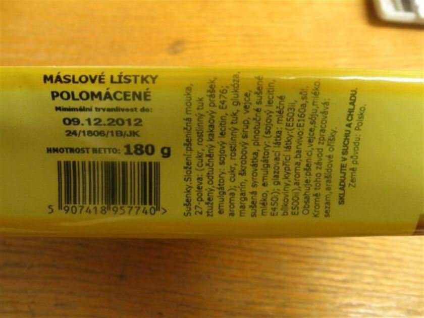 Máslové sušenky z Polska jsou bez másla! - QAP.cz